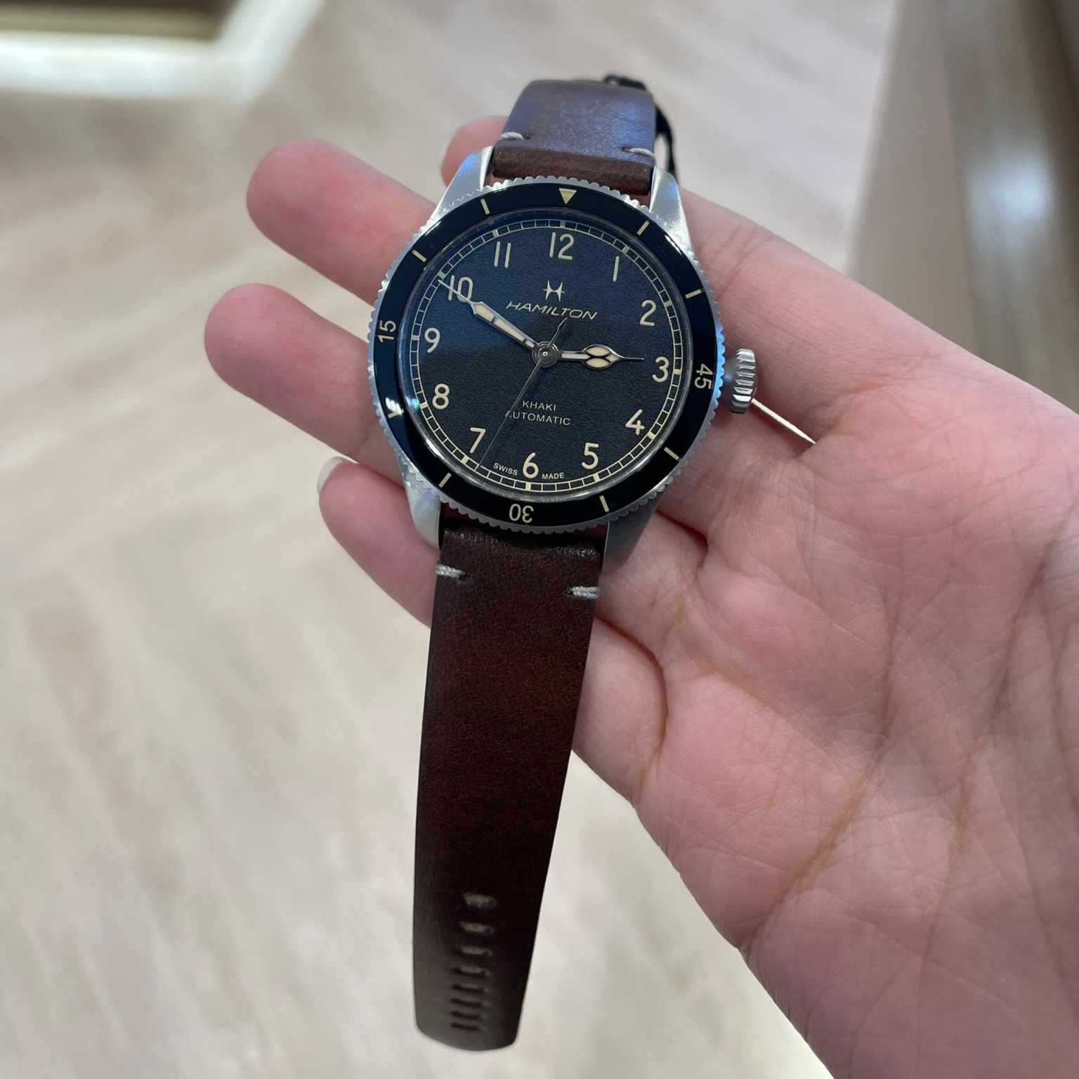 Hamilton Khaki Aviation Pilot Pioneer Automatic – 38 mm – Time Movement