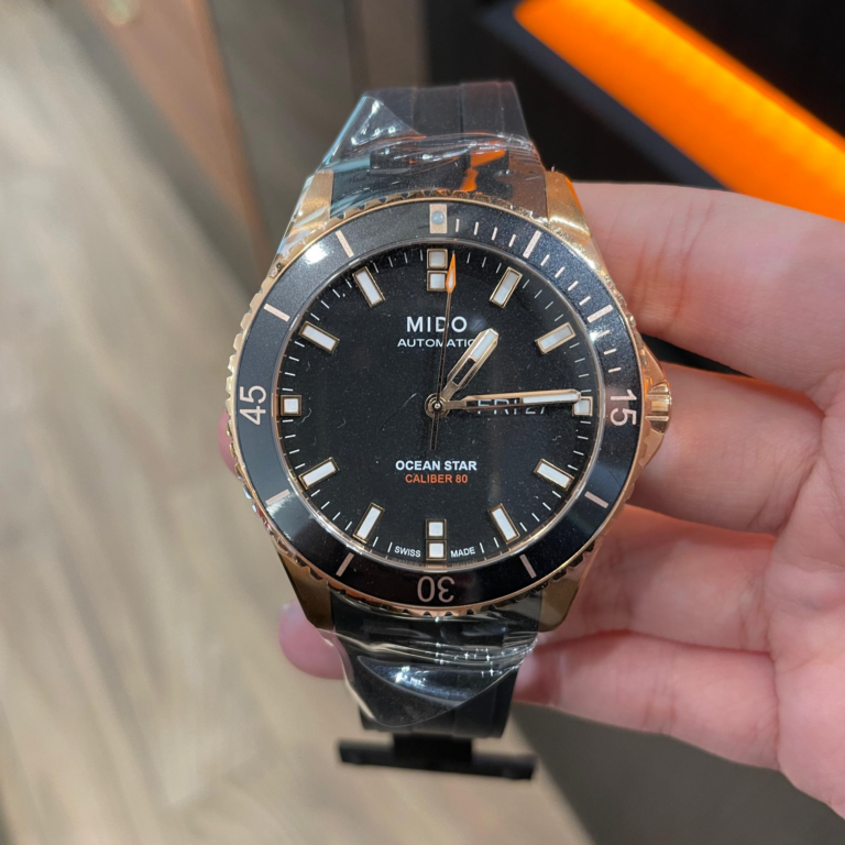 Mido Ocean Star 200 Rose Gold PVD Coating – 42.5 mm – Time Movement
