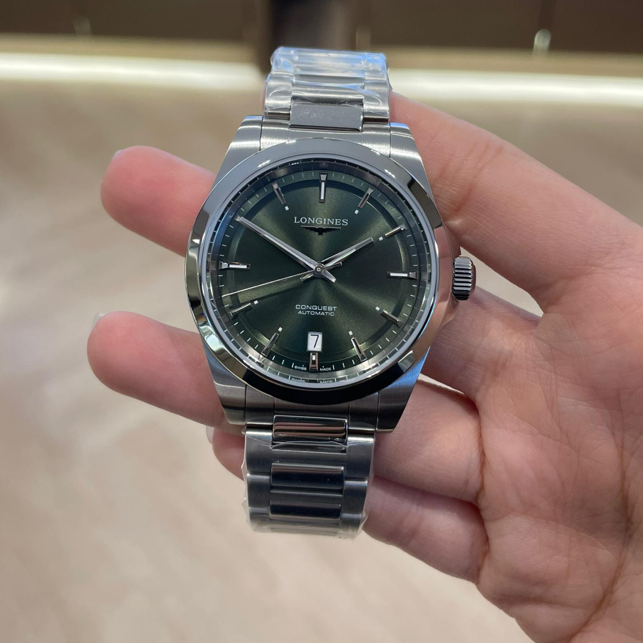 Longines Conquest Automatic - 38 mm - Time Movement Luxury Watches Malaysia